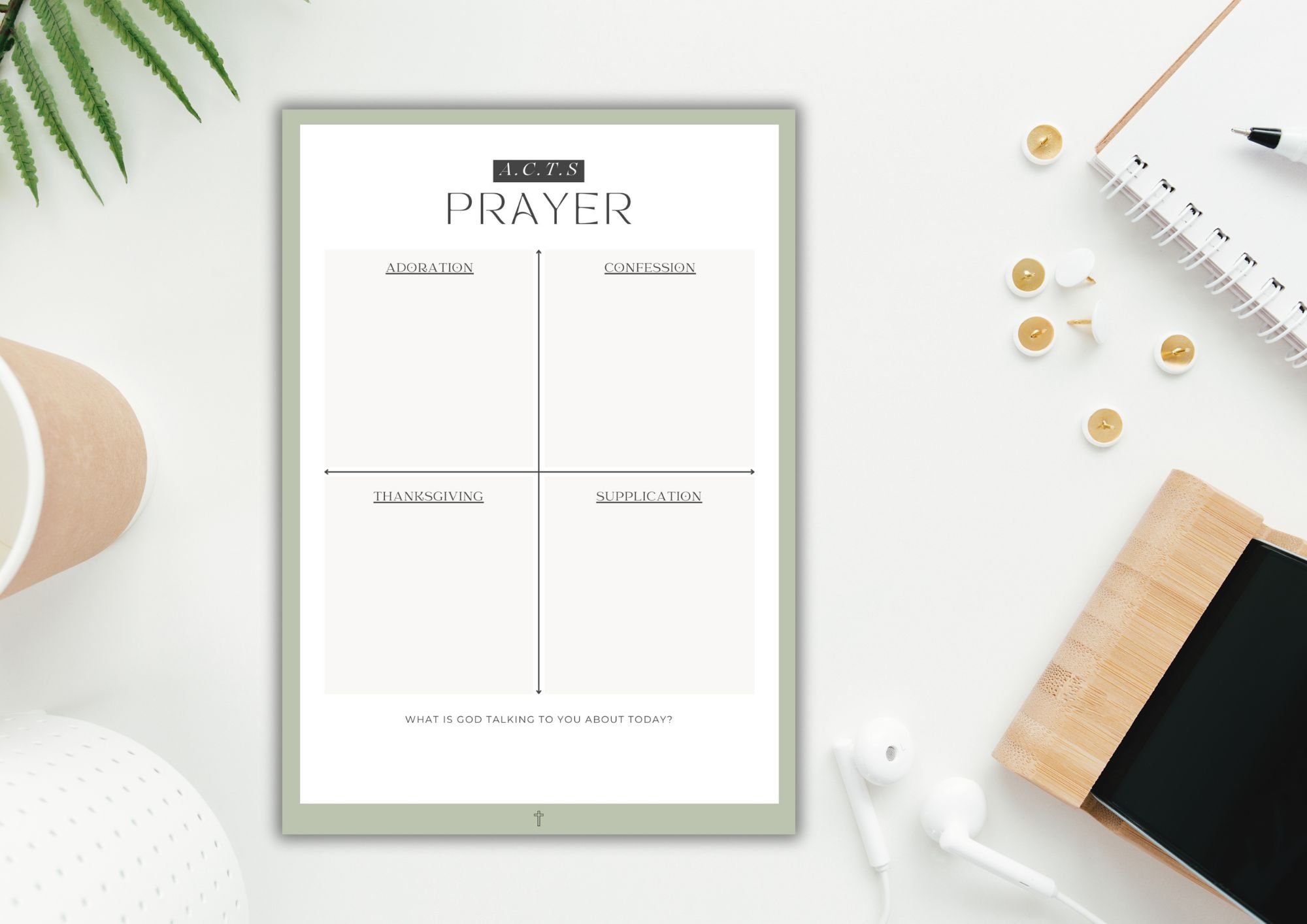 A.C.T.S Prayer Guide Printable - DIGITAL DOWNLOAD - Etsy