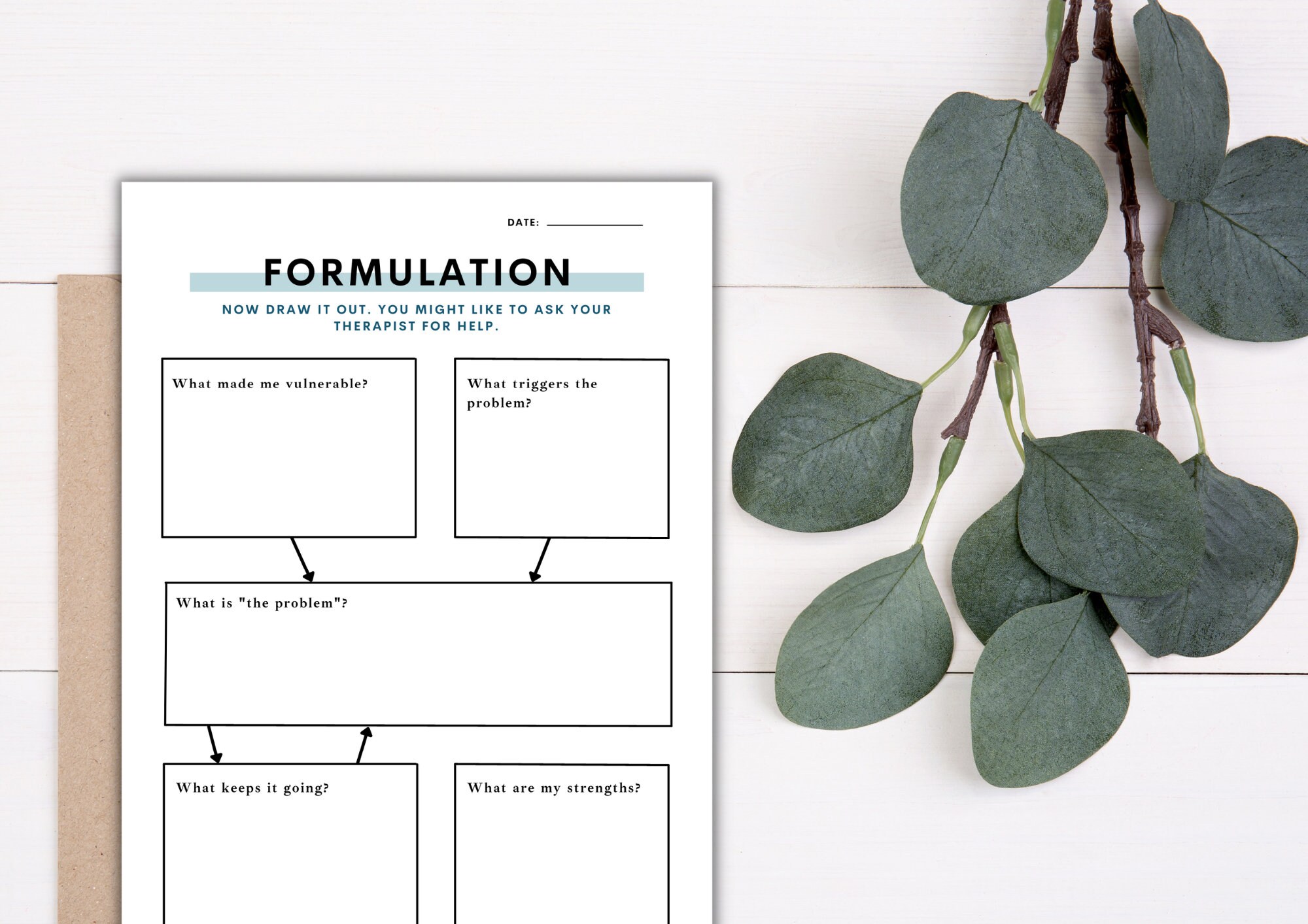 Formulation Worksheet Printable - DIGITAL DOWNLOAD - Etsy