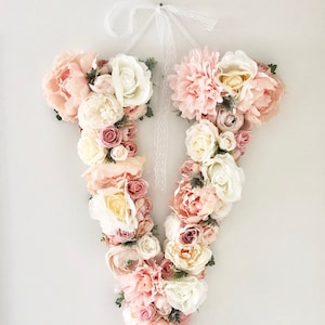 Flower Letter, Floral Letter, Wedding, Alphabet, Initial, Monogram for ...