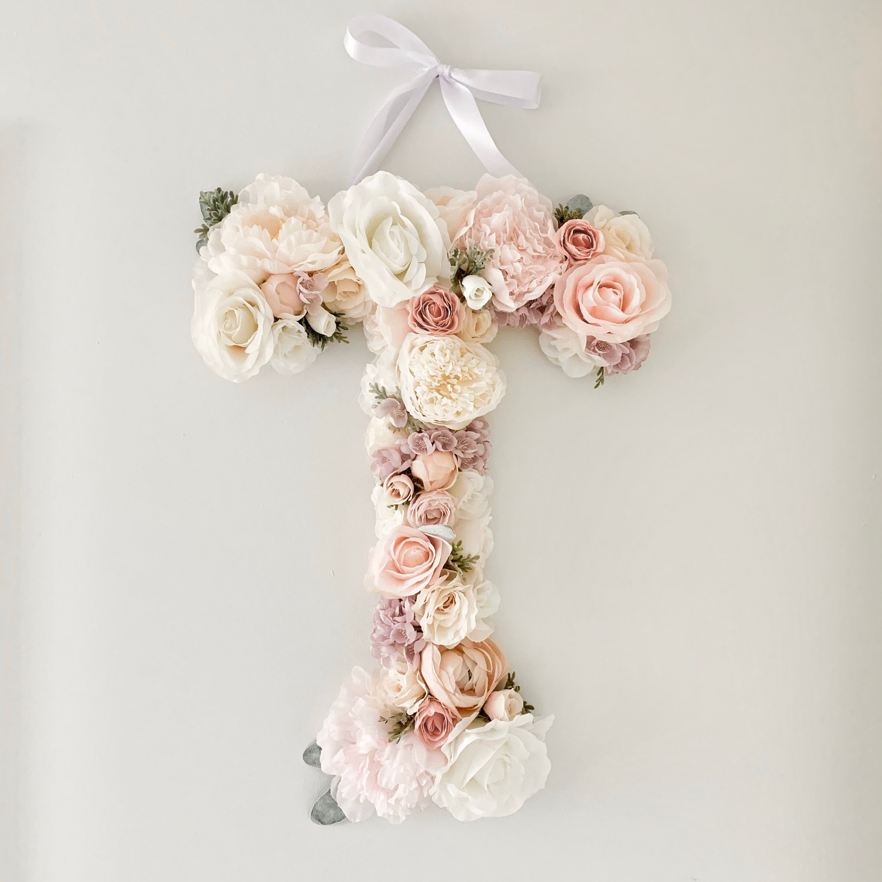 Floral Letter Flower Letter Alphabet Initial Monogram for | Etsy