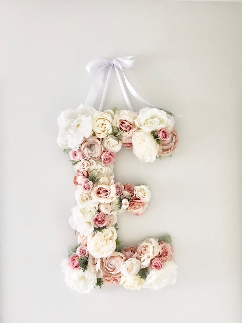 Flower Letter, Floral Letter, Wedding, Alphabet, Initial, Monogram for ...