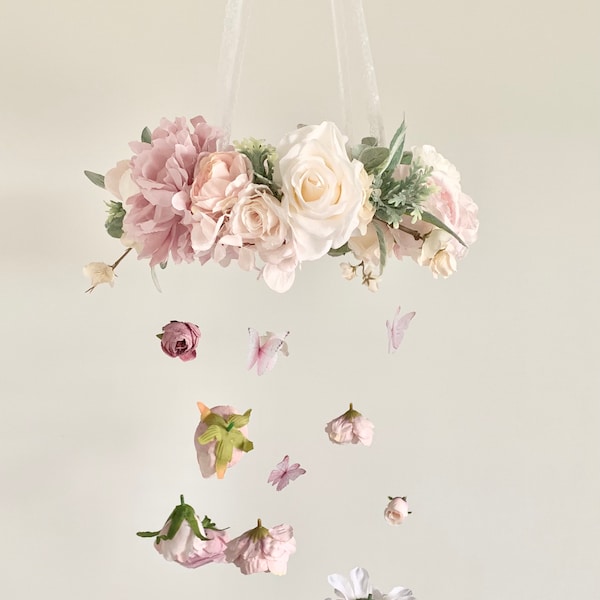 Flower Baby Mobile - Etsy