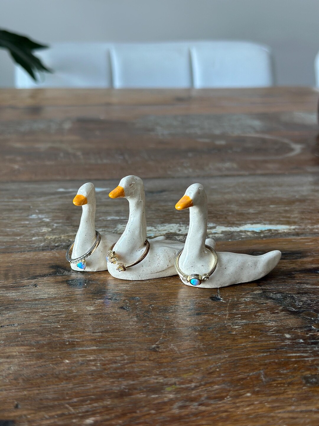 Goose Ring Holder, Handmade Goose Ring Holder, Cottagecore, Goose Decor ...
