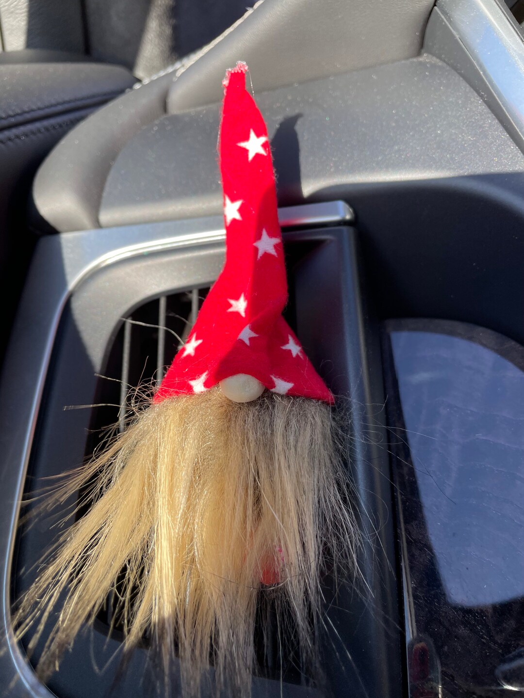 Gnome Car Vent Air Freshener, Gnome Car Charm, Car Decoration Bling ...