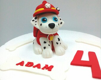 Marshall cake topper | Etsy