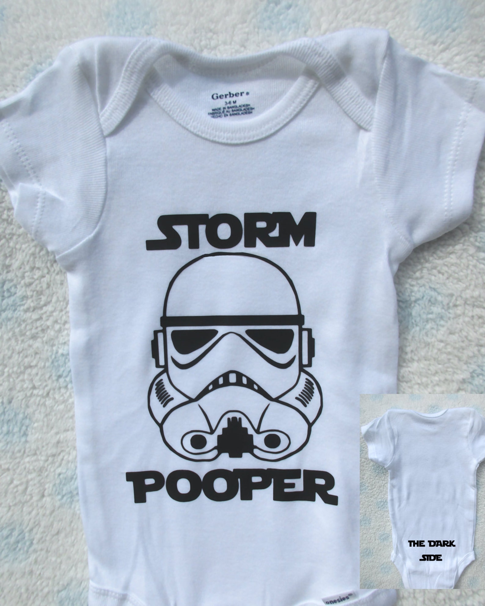 Storm Pooper SVG PNG PDF Funny Baby Shower Gift Baby Bodysuit Boy or ...