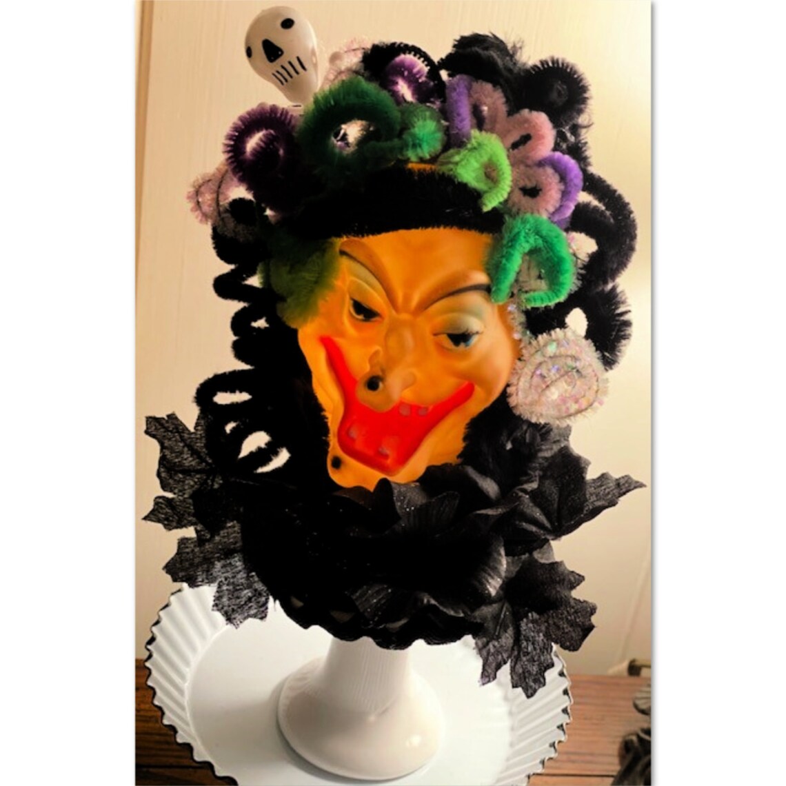 Cupcake Pedestal Kitsch Witch Light - Etsy