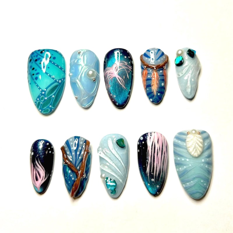 Avatar Nails - Etsy