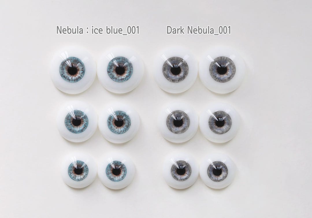 Pre-order of Marble Eyes (nebula Ice Blue & Dark Nebula) : Enchanted ...