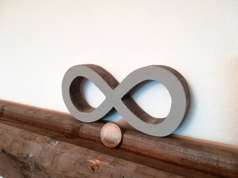 Infinity Sign Made of Wood Wall Decoration Mini - Etsy