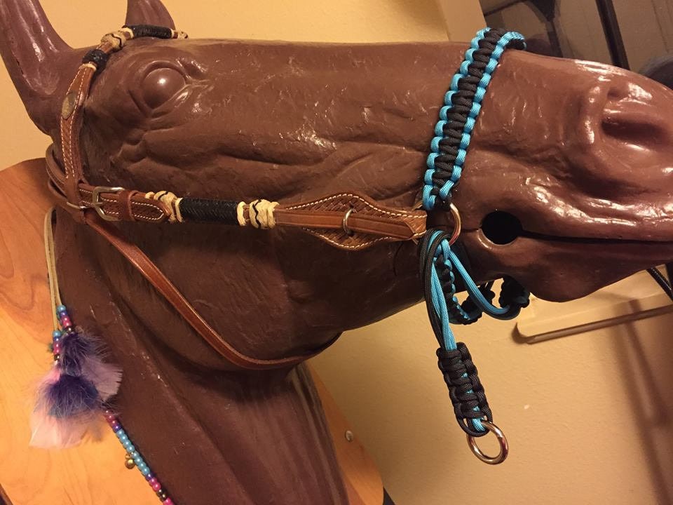 Side Pull Bitless Noseband Bridle Custom Colors - Etsy Denmark