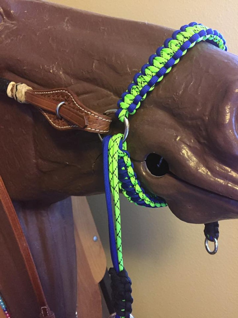 Side Pull Bitless Noseband Bridle Custom Colors - Etsy Denmark