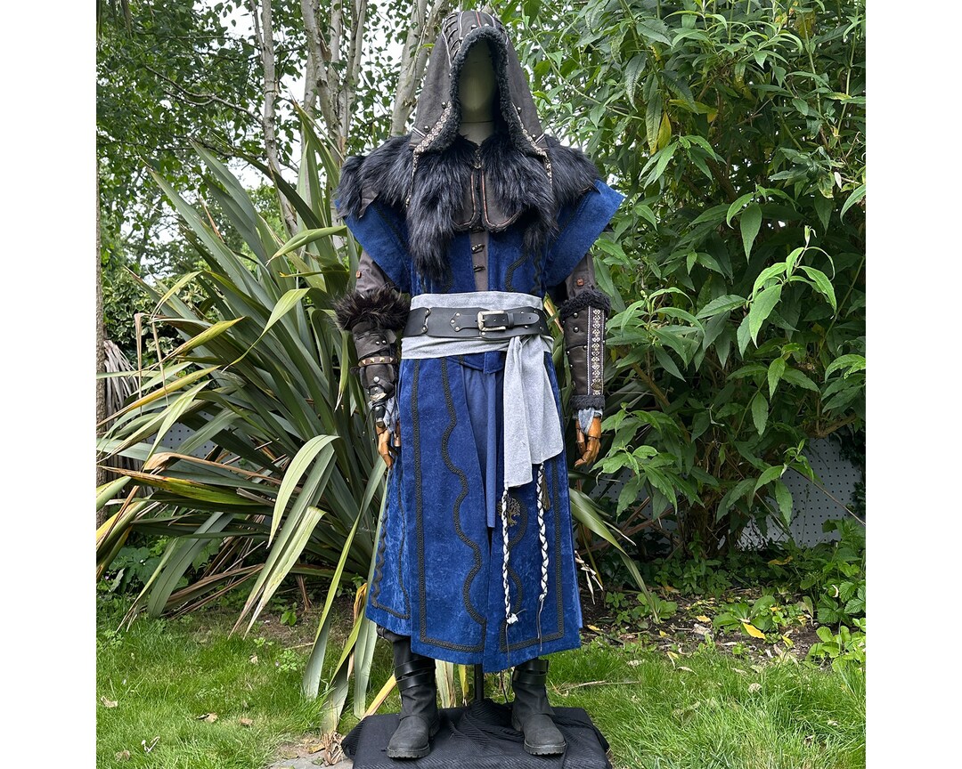 Storm Mage LARP Outfit - 6 Pieces; for LARP, Medieval, Cosplay, Fantasy ...