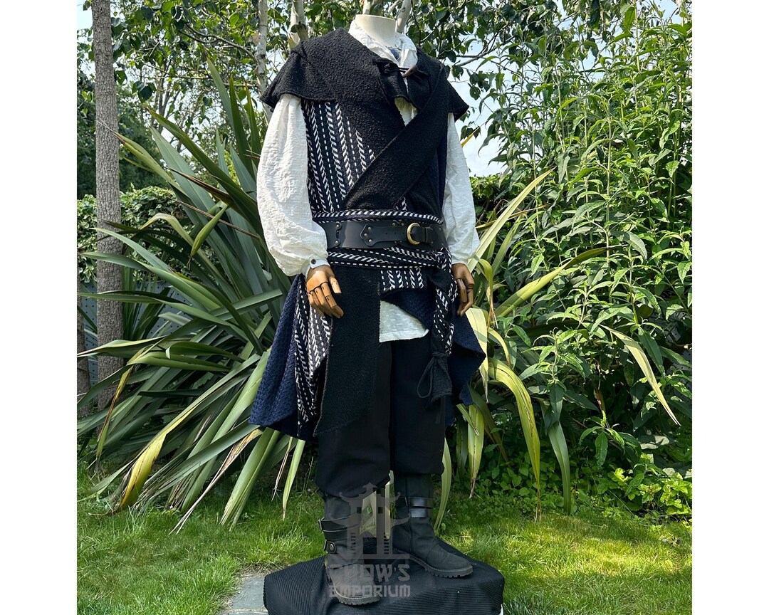 Larp Outfit - 5 Teilig - Larp Outfit - Wikinger, Pirat, Fantasy ...