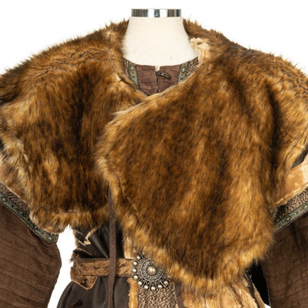 Viking Fur Mantle - Etsy