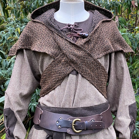 Medieval Cowl Hood Scarf