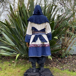 Ocean Druid LARP Outfit 5 Pieces Blue Alchemist for - Etsy