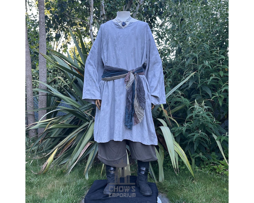 Medieval LARP Starter Outfit- 3 Pcs - Tunic, Pants, Sash | for LARP ...