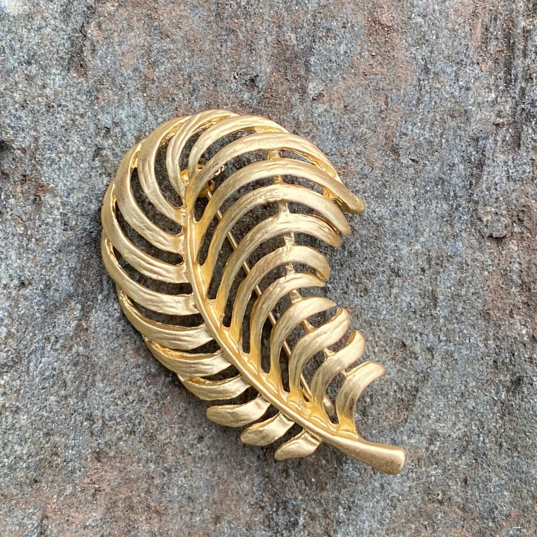 Medieval LARP Elven Fern Brooch, Viking, Ren Faire, Halfling, Cloak Pin ...