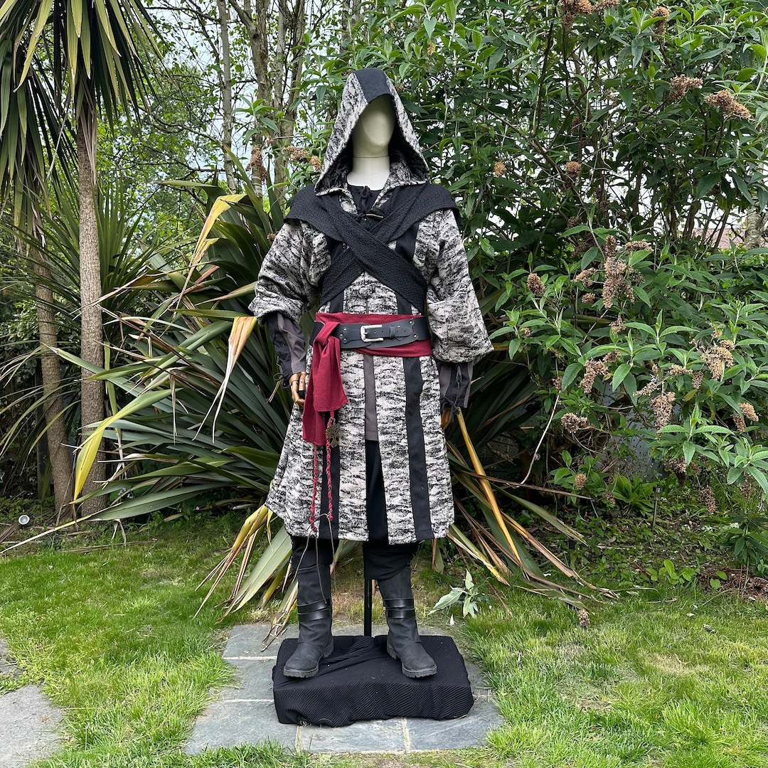 Battle Mage Light LARP Outfit - 5 Pieces; for LARP, Medieval, Cosplay ...