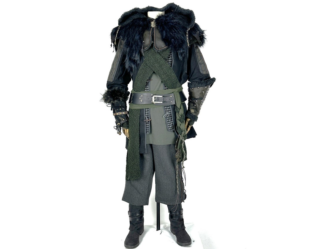 Master Mountain Druid LARP Outfit - 8 Pieces; for LARP, Medieval ...