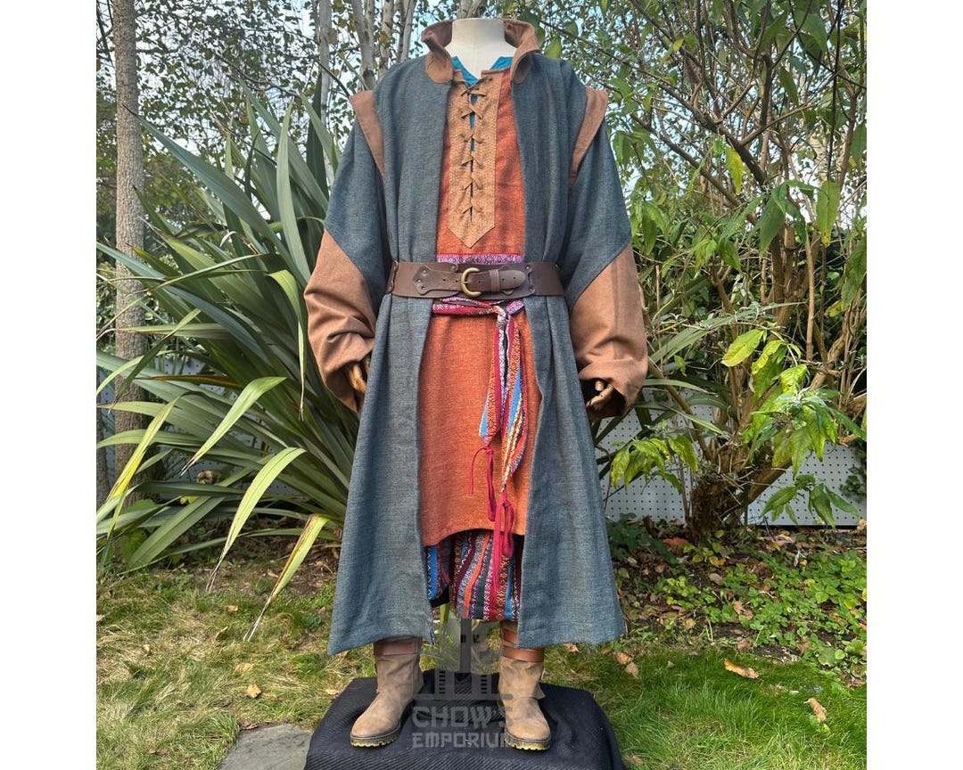 Grand Bard LARP Outfit 3 Pieces, Robe, Sash, Belt - Etsy
