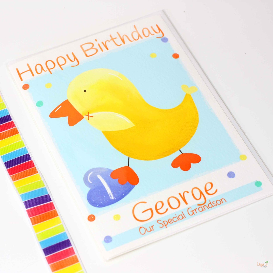 Personalised Duck Relation Birthday Card / Any Age Daughter - Etsy