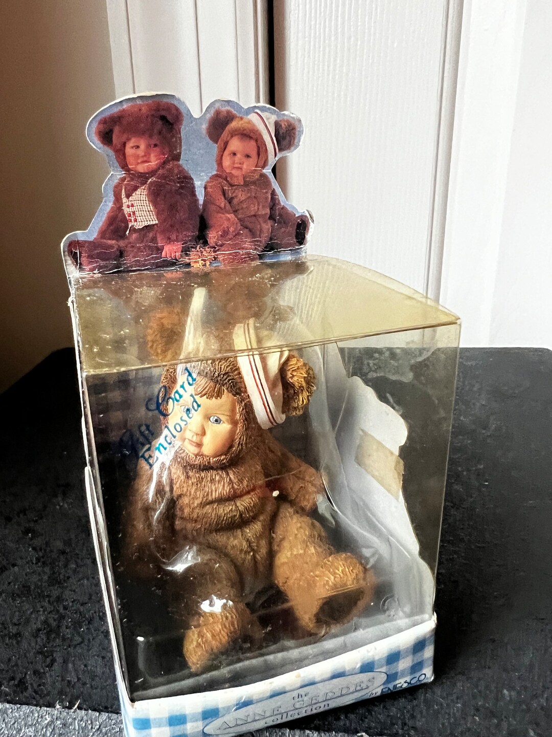 ENESCO Anne Geddes Collection Baby Teddy Bear Figurine Life Itself ...