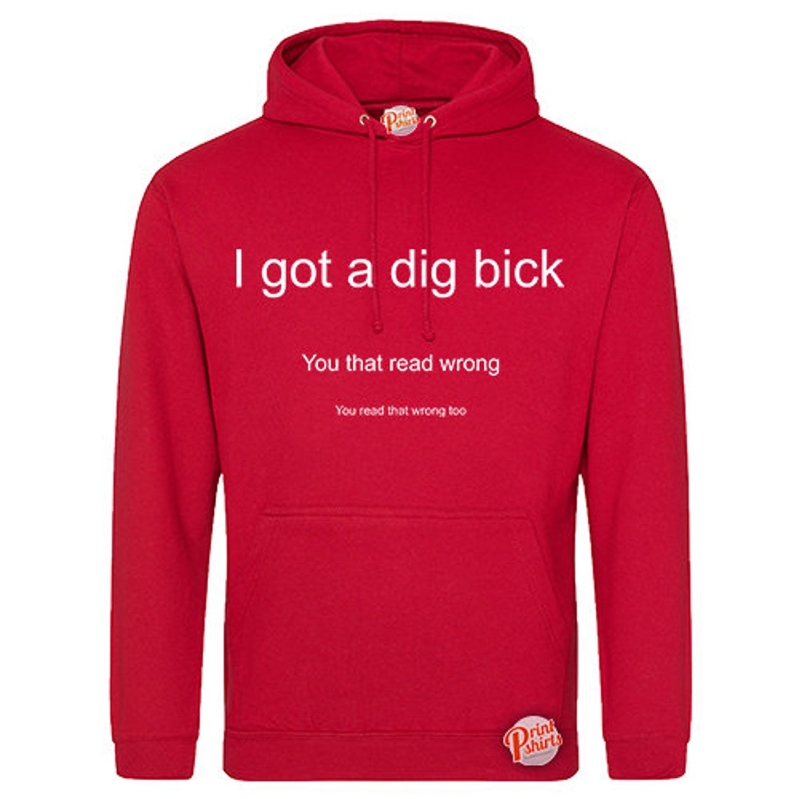 I Got A Big Bick Funny Rugby Unisex Hoodie Joke Gift Dad - Etsy