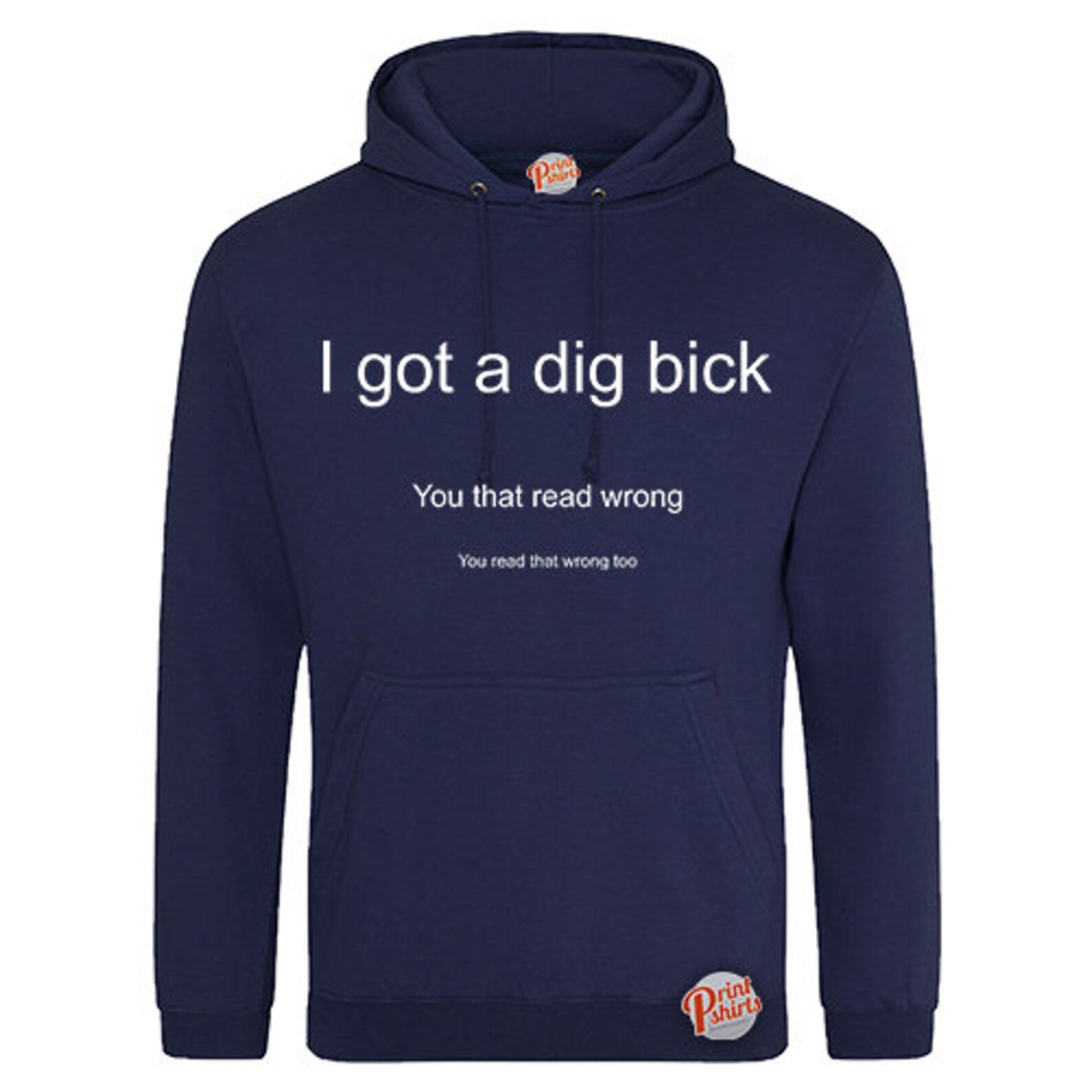 I Got A Big Bick Funny Rugby Unisex Hoodie Joke Gift Dad - Etsy