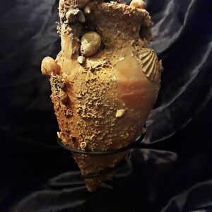 Underwater Artifact Clay Pottery, Antique Sunken Aged Amphora Vase ...