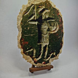 Abraxas, Greek Magic, Abracadabra, Devil and God, Fresco VISUAL PRINT ...