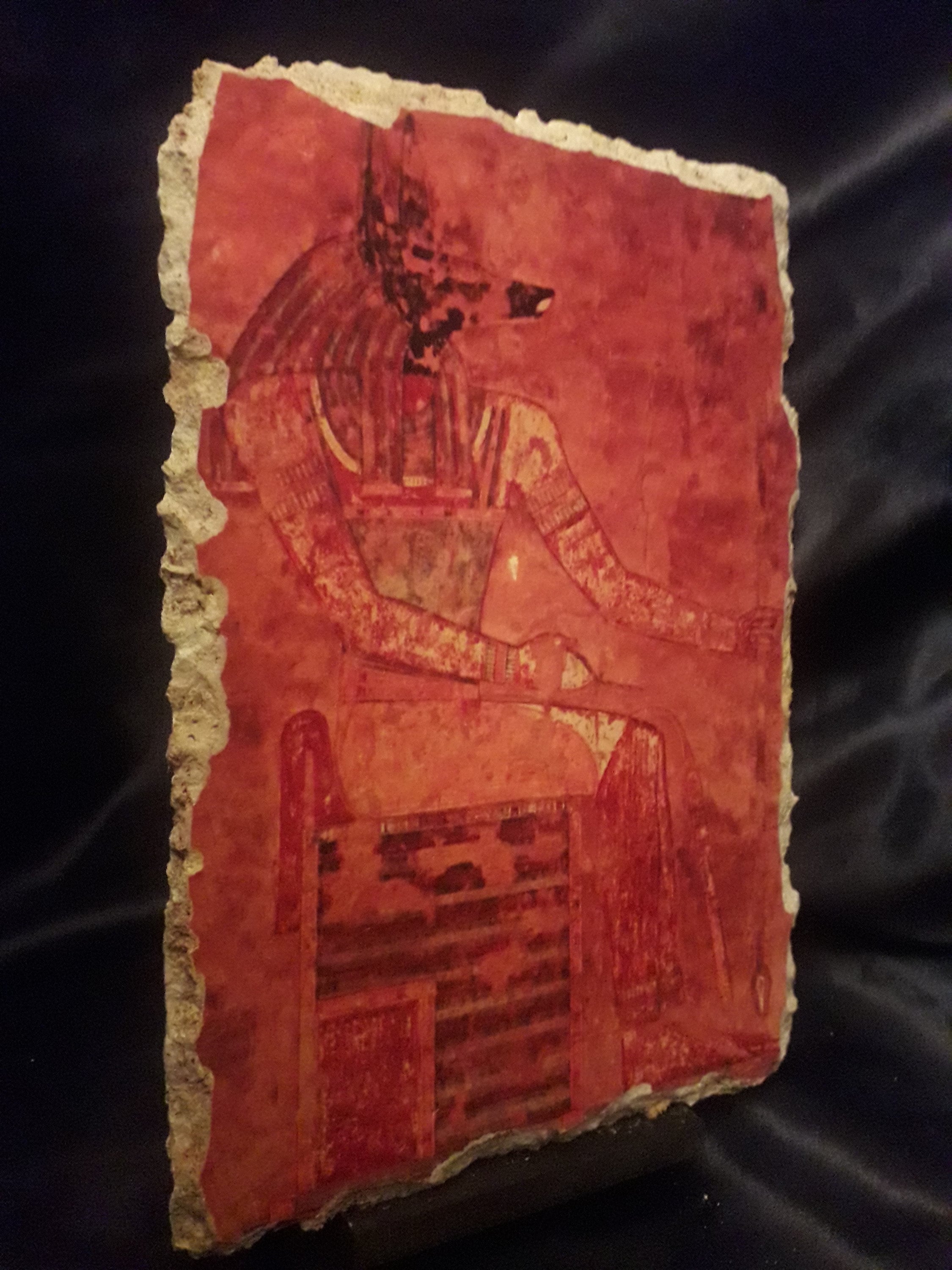 Anubis Queen Hatshepsut Egyptian Art Ancient Egypt Fresco - Etsy