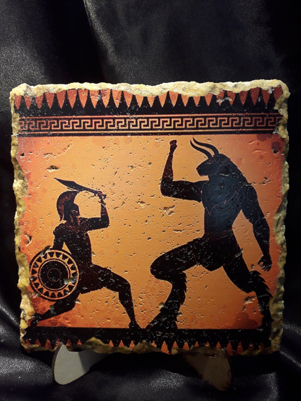 Theseus und der Minotaurus Fresko | Etsy