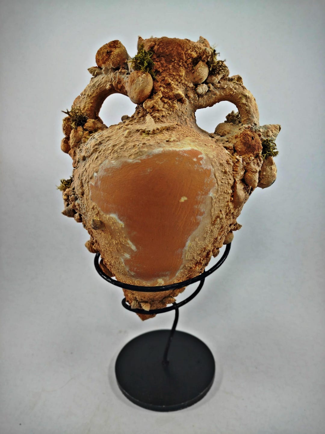 Underwater Artifact Clay Pottery, Antique Sunken Aged Pot (REPLICA) - Etsy