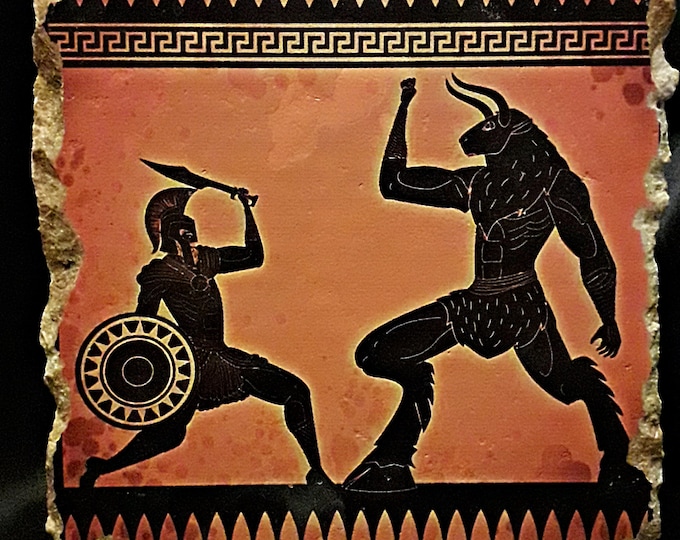 Theseus and the Minotaur, tragic and fascinating myths of the Greek ...