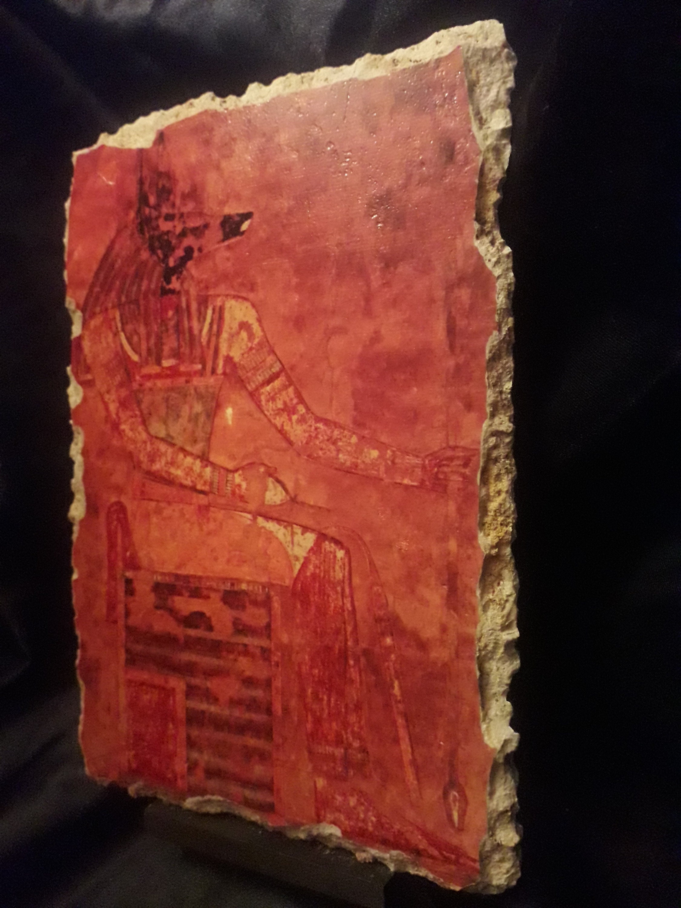 Anubis Queen Hatshepsut Egyptian Art Ancient Egypt Fresco - Etsy