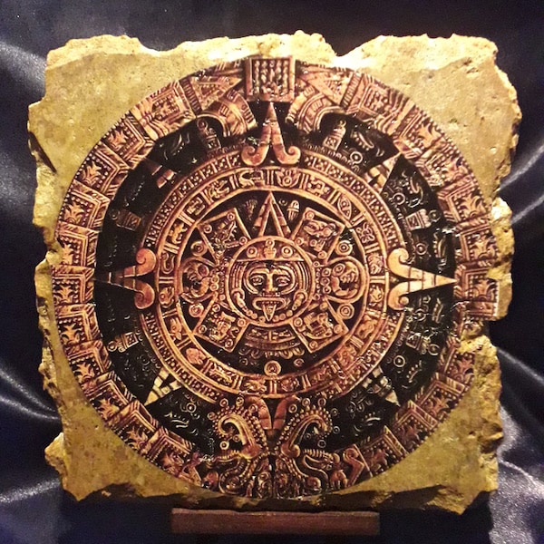 Aztec Sun Stone - Etsy
