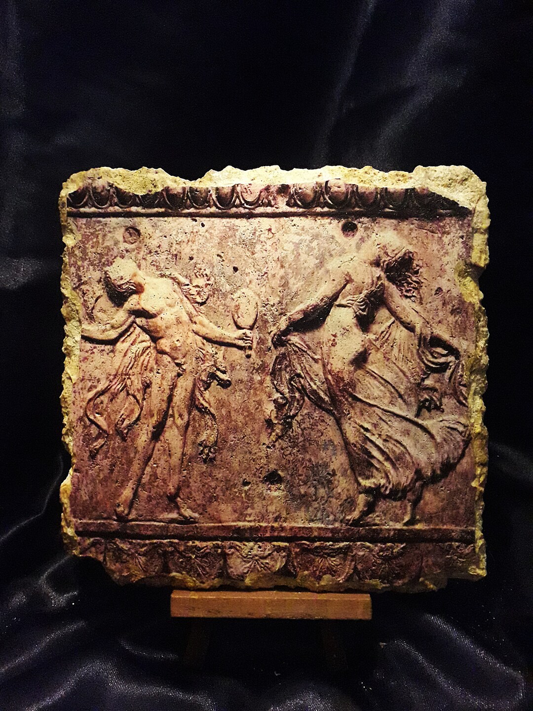 Satyr Maenad, Greek Art History, Wedding Gift, Stone Fresco - Etsy