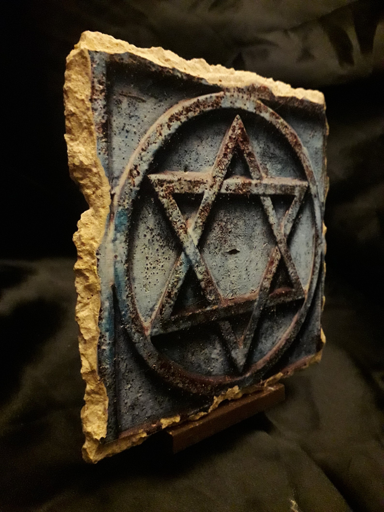 The Shield Star of David Fresco - Etsy