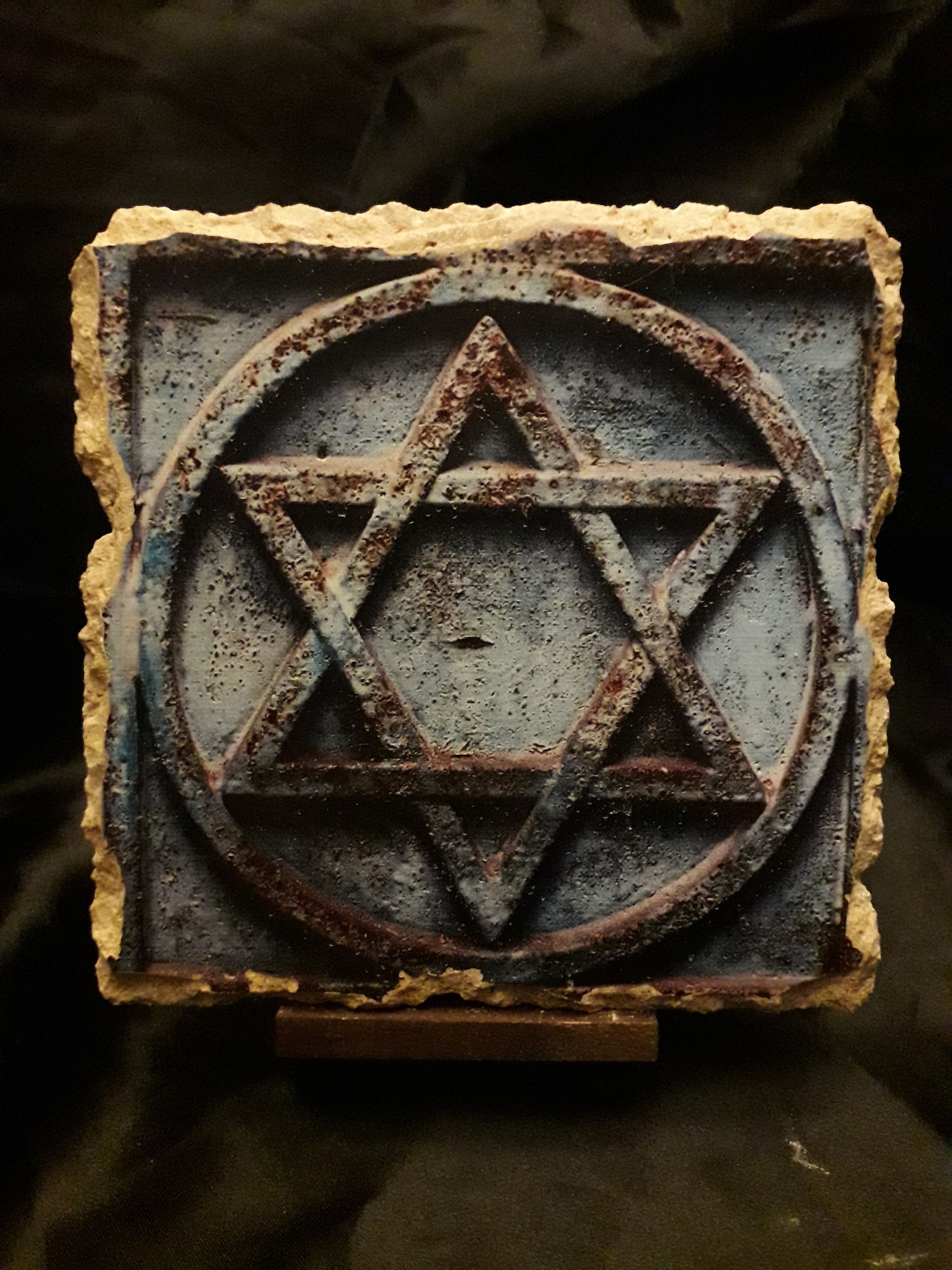 The Shield Star of David Fresco - Etsy
