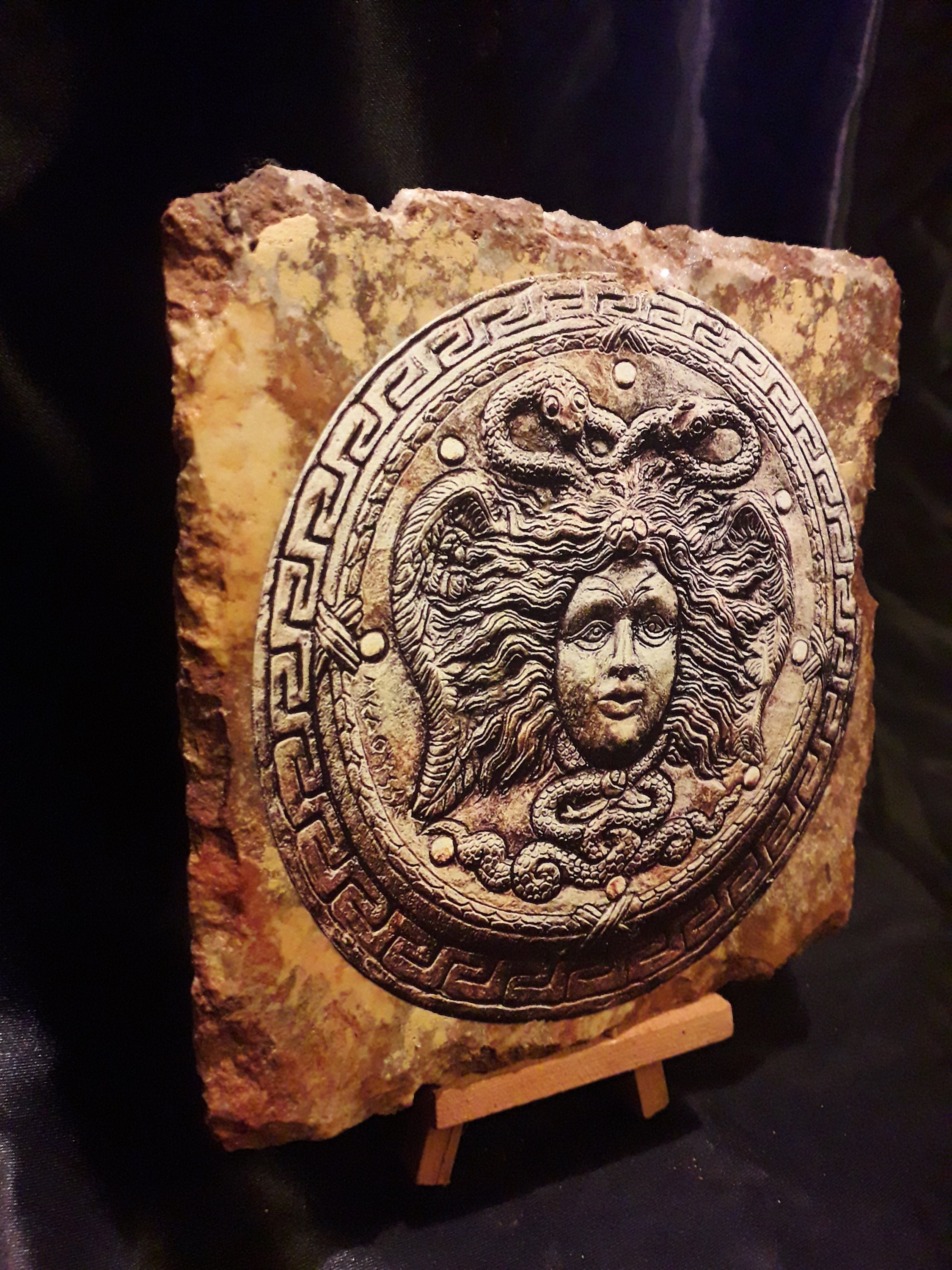Ancient Greek Medusa Greek Mythology Fresco - Etsy