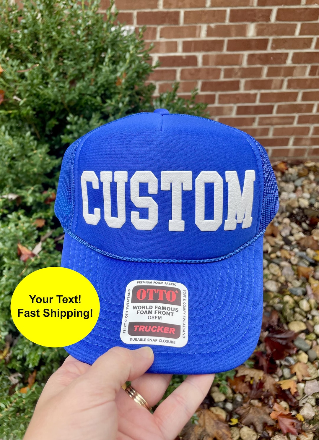 Custom Puff Foam Trucker Hat, Custom Cap, Custom Puff Hat, Many Colors ...