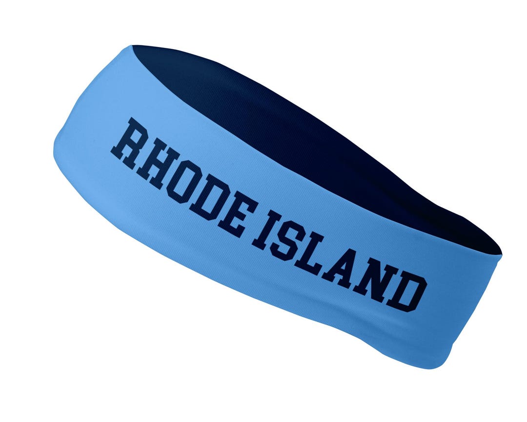 Reversible Custom Colors State of Rhode Island Headband, Athletic ...