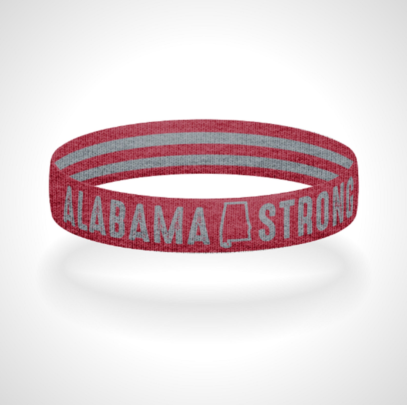 Reversible Alabama Strong Bracelet Wristband Show off Your Love for ...
