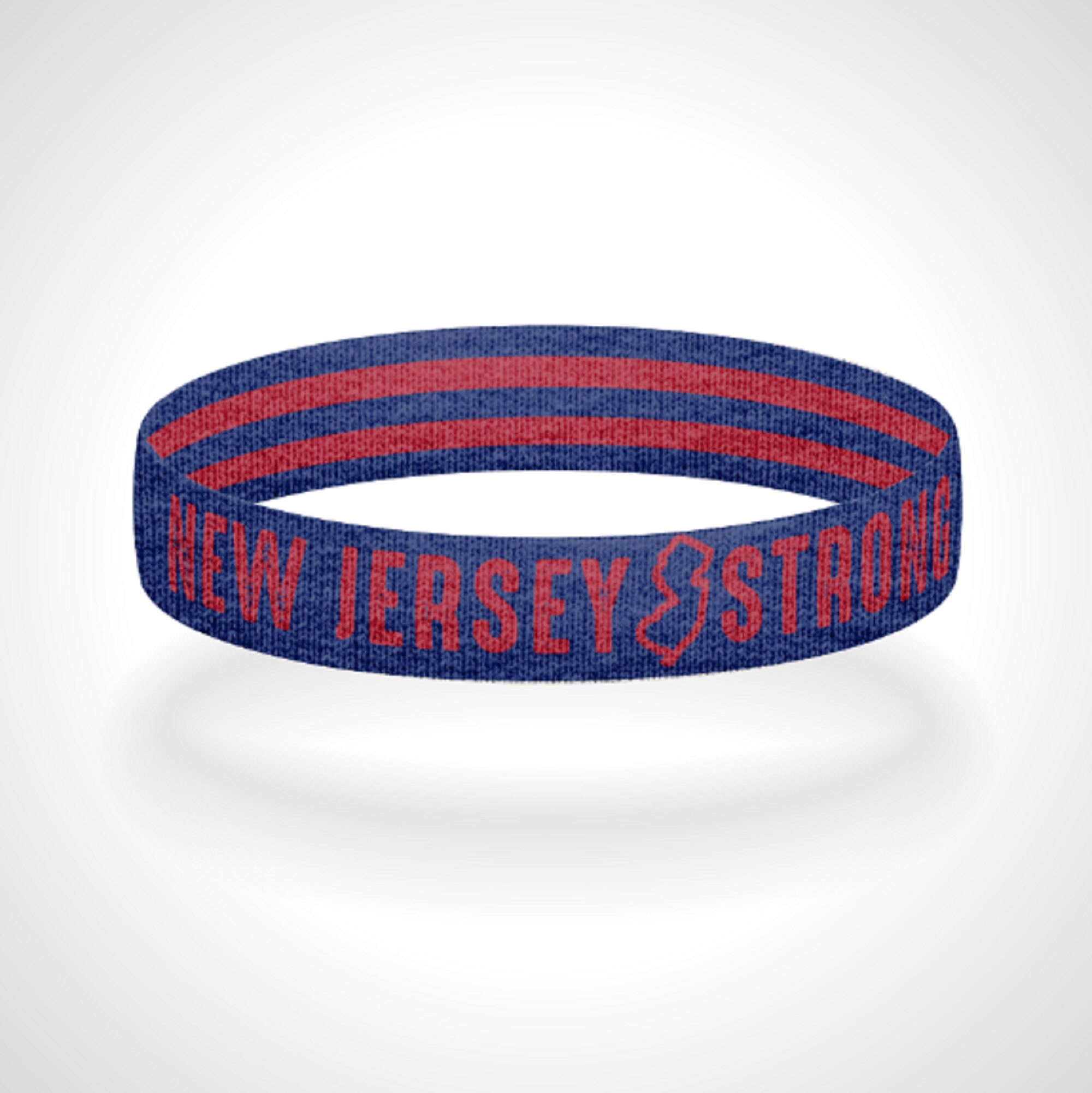 Reversible New Jersey Strong Bracelet Wristband Show off Your - Etsy