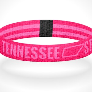 Pick Your State - Pink Out Strong Reversible Wristband Bracelet - All ...