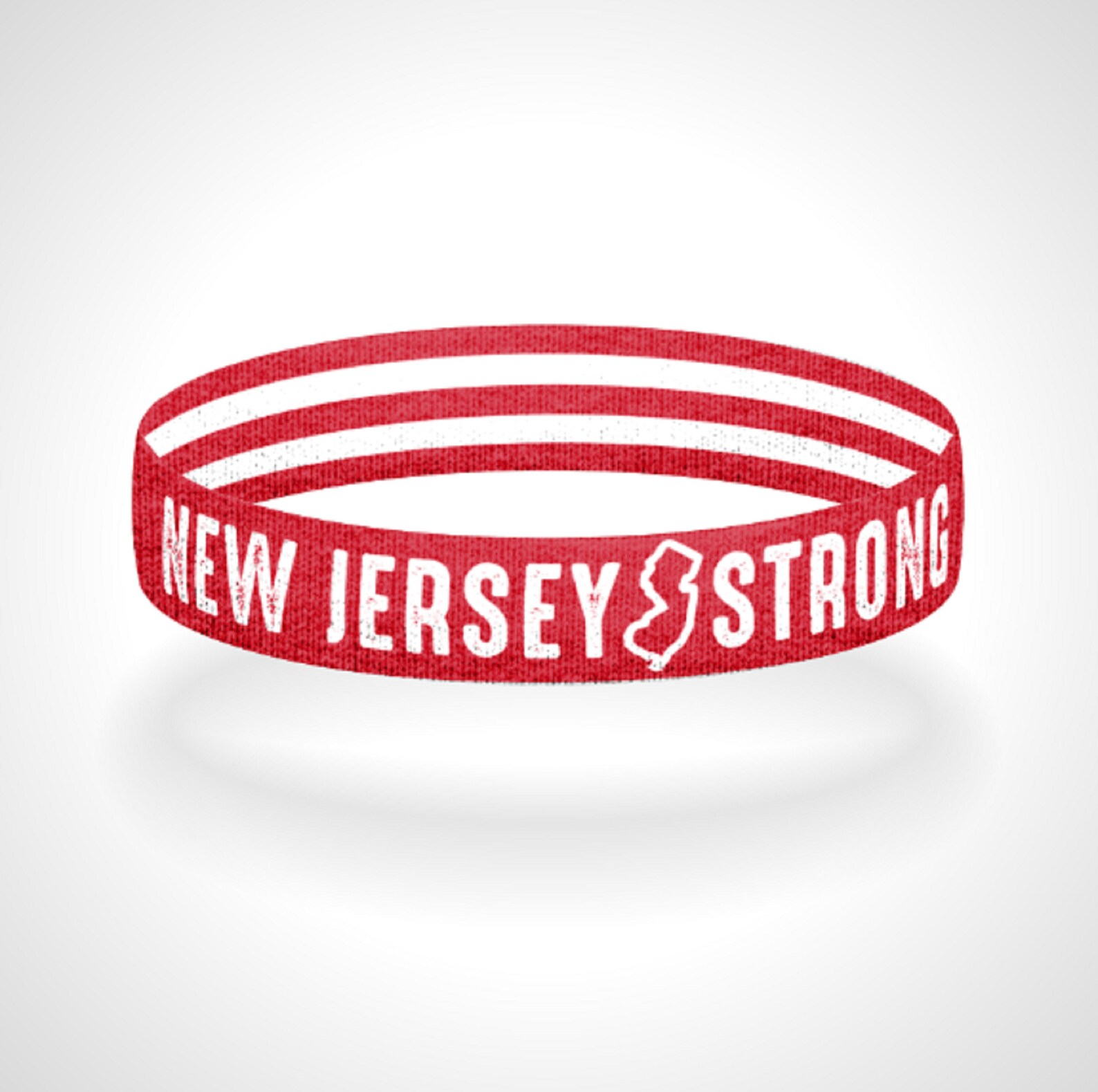 Reversible New Jersey Strong Bracelet Wristband Show off Your - Etsy