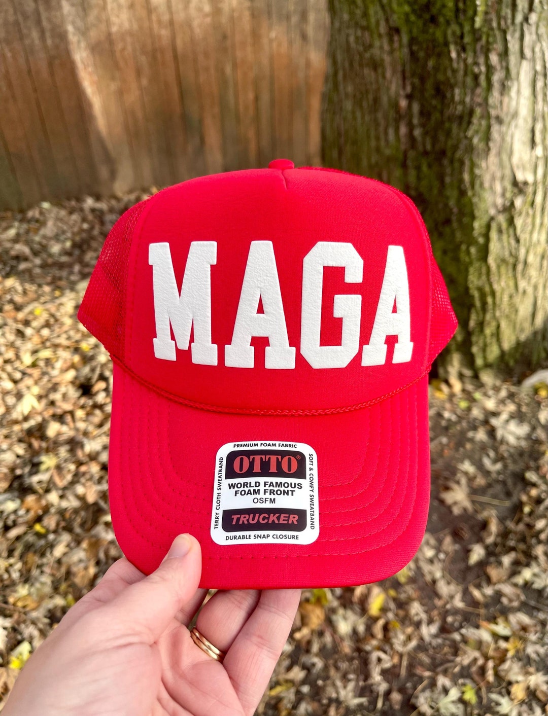 Puff Trump Trucker Hat, Republican Foam Hat, MAGA Hat, Make America ...