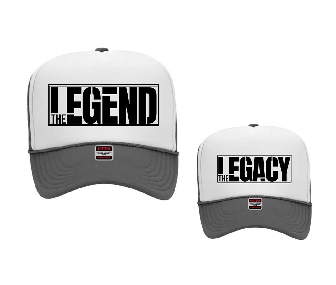 The Legend Hat, the Legacy Hat, Father Son Hats, Summer Kids Hat ...